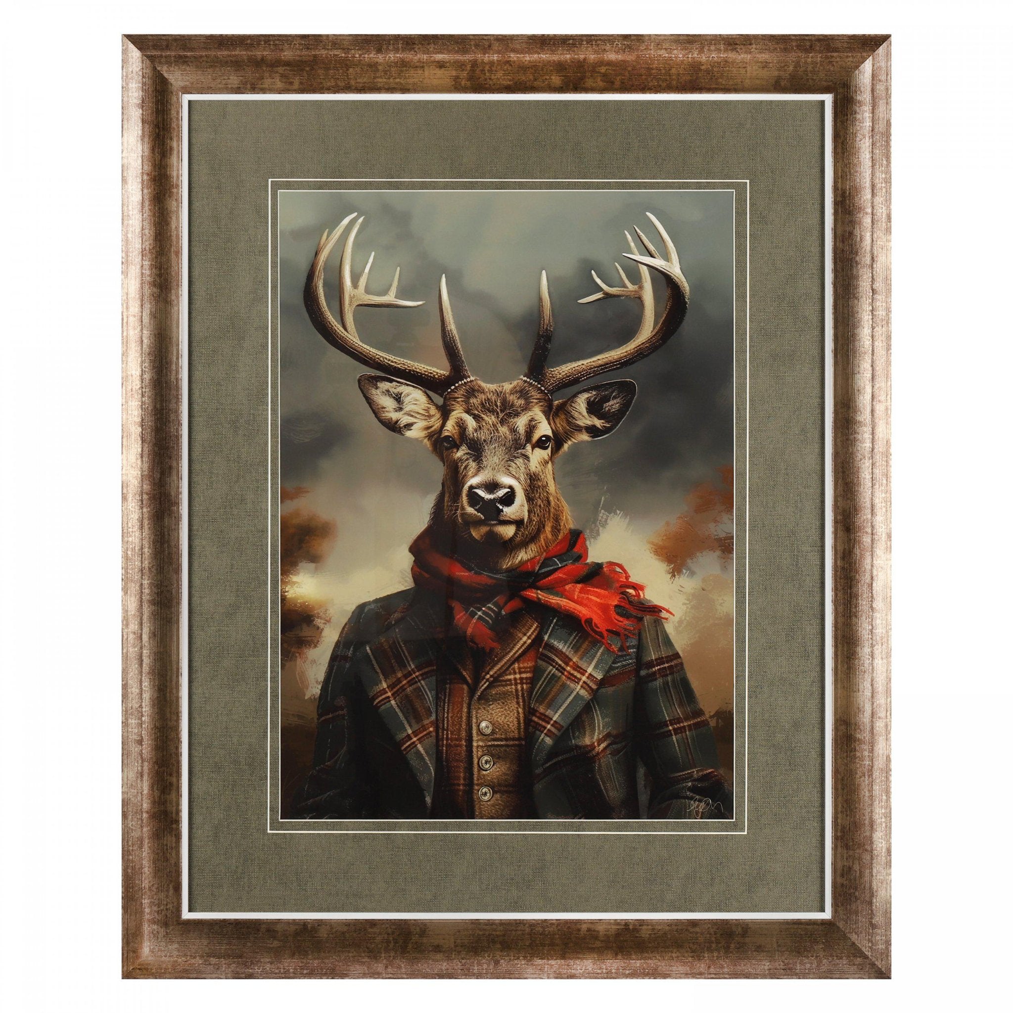 Stag Collection: Scottish Oak Boards, Barware & Wildlife Art - Oakley ...